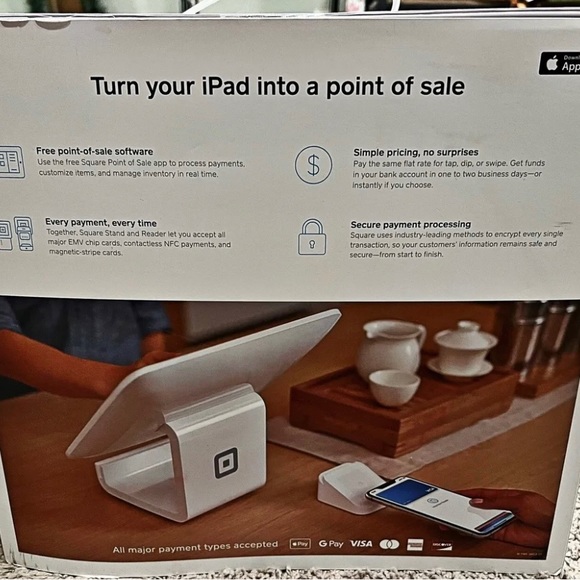 Square | Other | Square Stand For Contactless And Chip Reader | Poshmark
